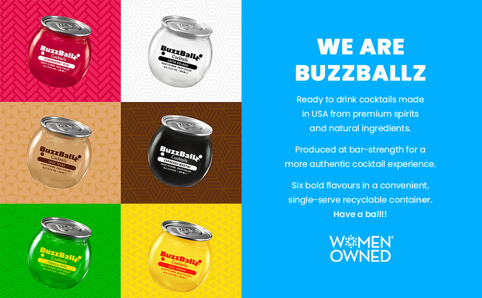 BuzzBallz - Ready-to-Drink Cocktails in a Ball | The Liquor Club UK