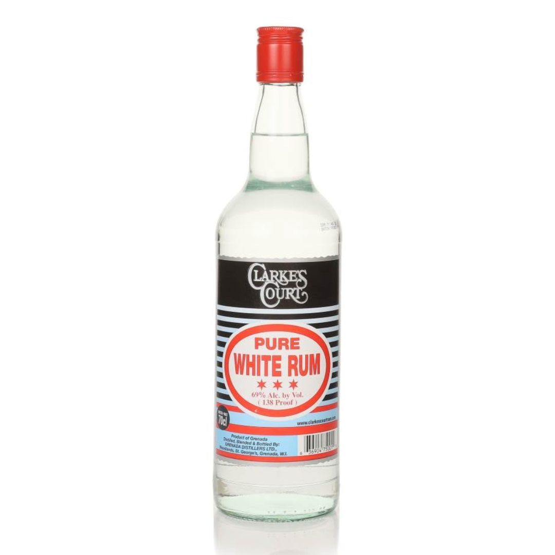 Clarkes Court Pure White Rum, 70cl - Grenadian Rum — The Liquor Club