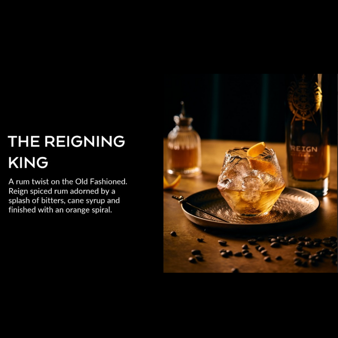 Reign Spiced Rum, 70cl - Luxury African Rum Made In Ghana — The Liquor Club