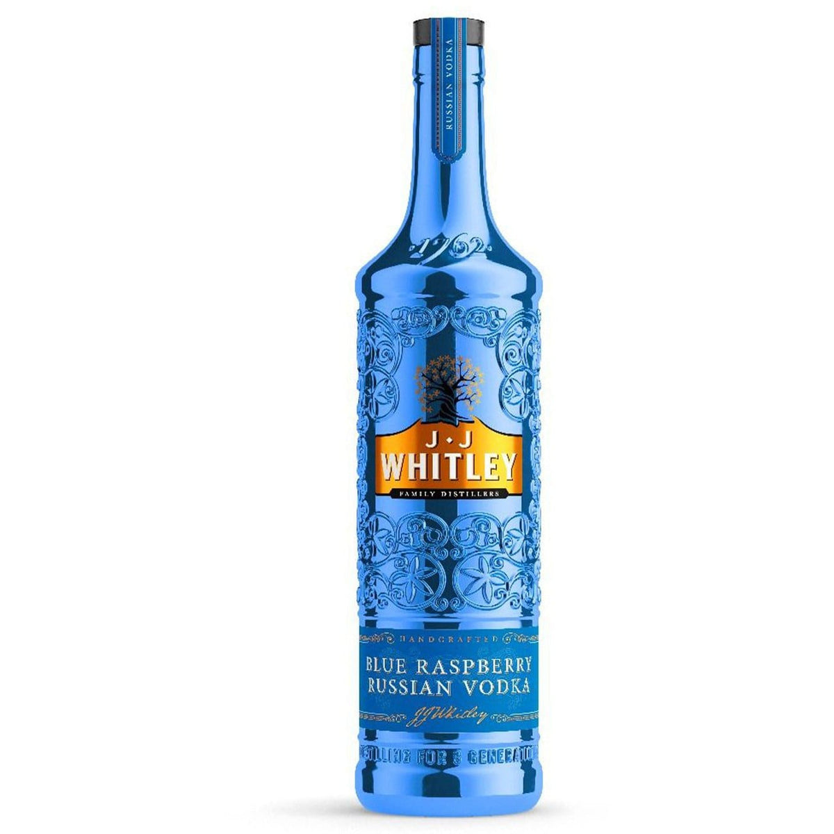 JJ Whitley Blue Raspberry Vodka, 70cl — The Liquor Club