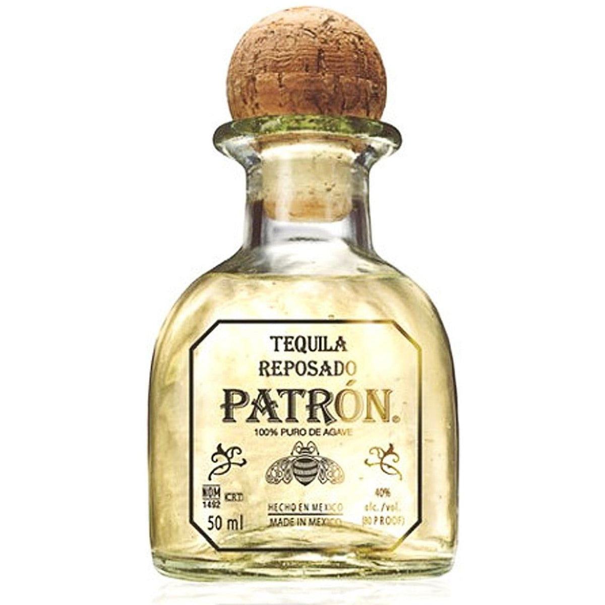 Patrón Reposado Tequila, 5cl Miniature — The Liquor Club
